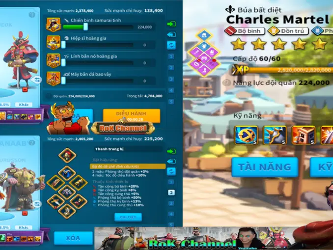 Rise Of Kingdoms, RoC, RoK, RoK Channel